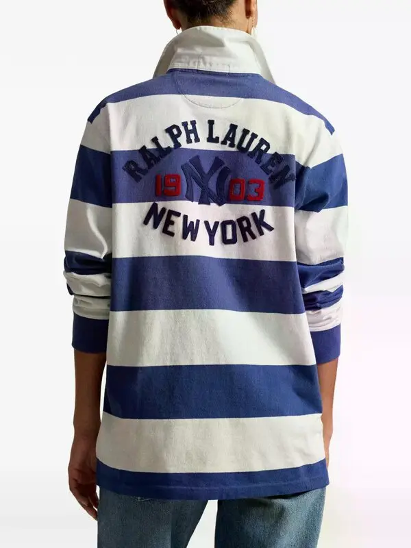 Polo Ralph Lauren Striped Rugby Shirt - Blue