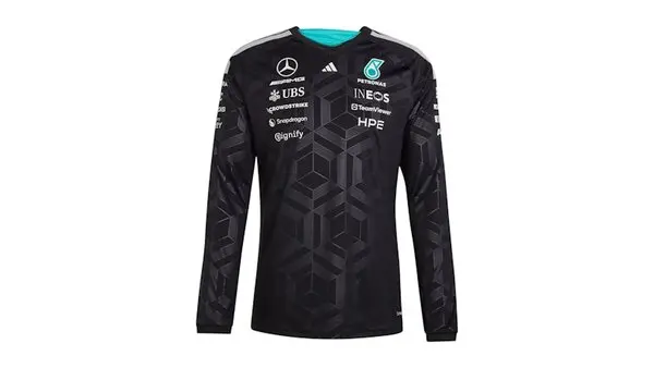 Adidas Mercedes Amg Petronas Formula 1 Team Driver Long Sleeve Jersey