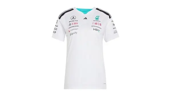 Adidas Mercedes Amg Petronas Formula 1 Team Driver Jersey - White