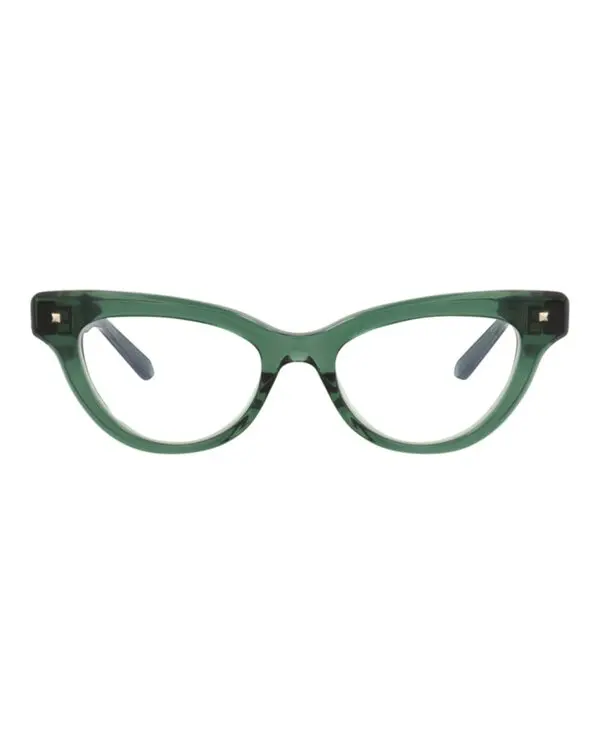 Valentino Garavani Optical Cat Eye Acetate Frames - Green Green Transparent (vlx/124b/50)