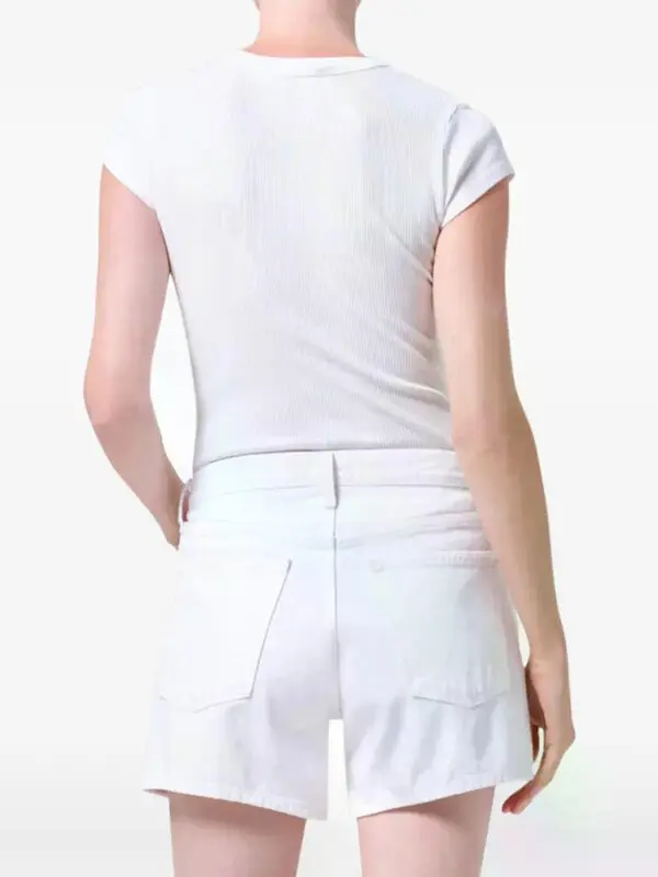 AGOLDE Belt-loops Denim Shorts