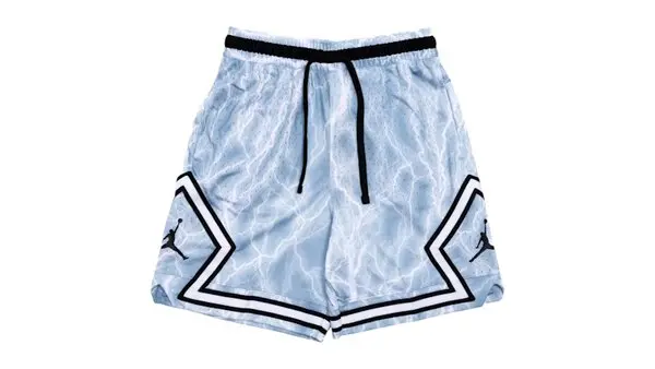 JORDAN Sport Diamond Dri-fit Shorts - Blue Grey/white/black