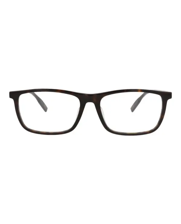Montblanc Optical Frames Square Acetate - Havana Gold Transparent (mb0021oa/30007105/002)