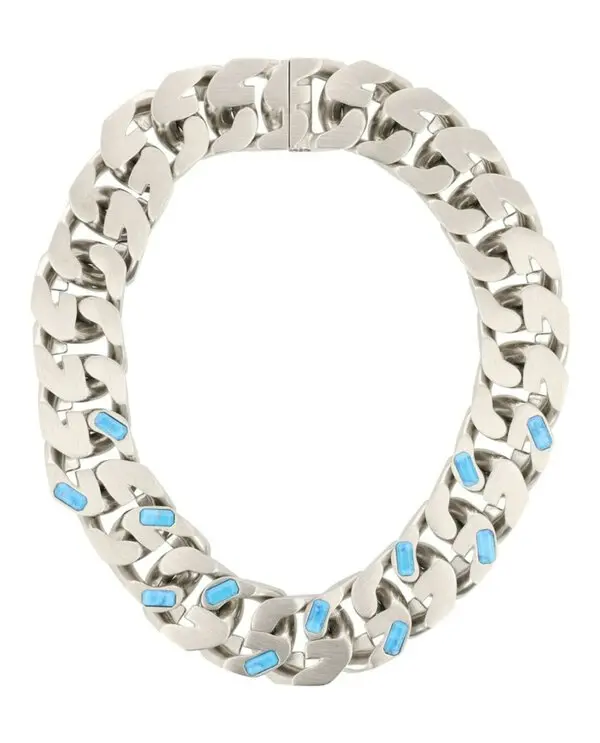 Givenchy Glink Medium Chain Necklace - Turquoise