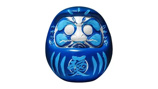 TRAVIS SCOTT Cactus Jack X Fragment Daruma Doll - Blue