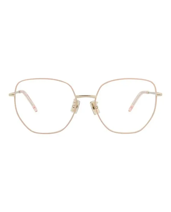 Kenzo Optical Frames Cat Eyeframe Kz501 U - Gold Gold Transparent (kz50156u/032)