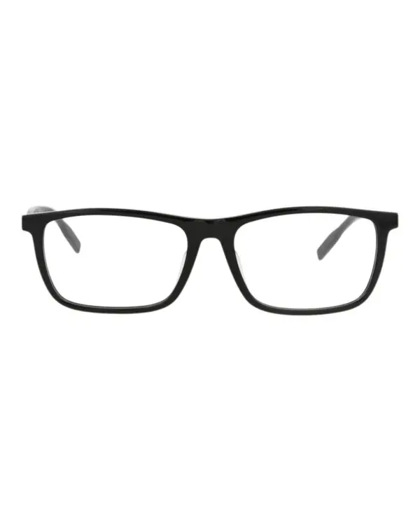 Montblanc Square Optical Frames - Black Silver Transparent (mb0021oa/30007105/001)