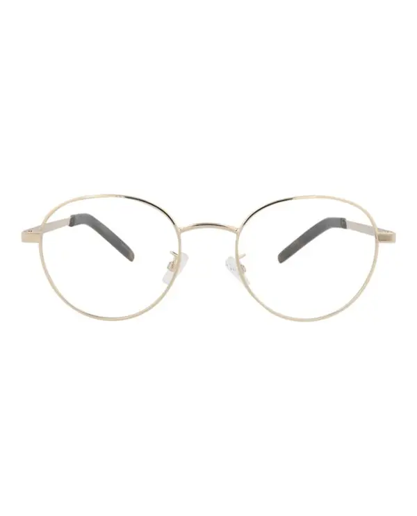 Kenzo Round Optical Frames - Gold Gold Transparent (kz5170uk/47/032)