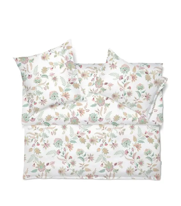 SCHLOSSBERG Cotton Ima-noblesse King Duvet Cover - White