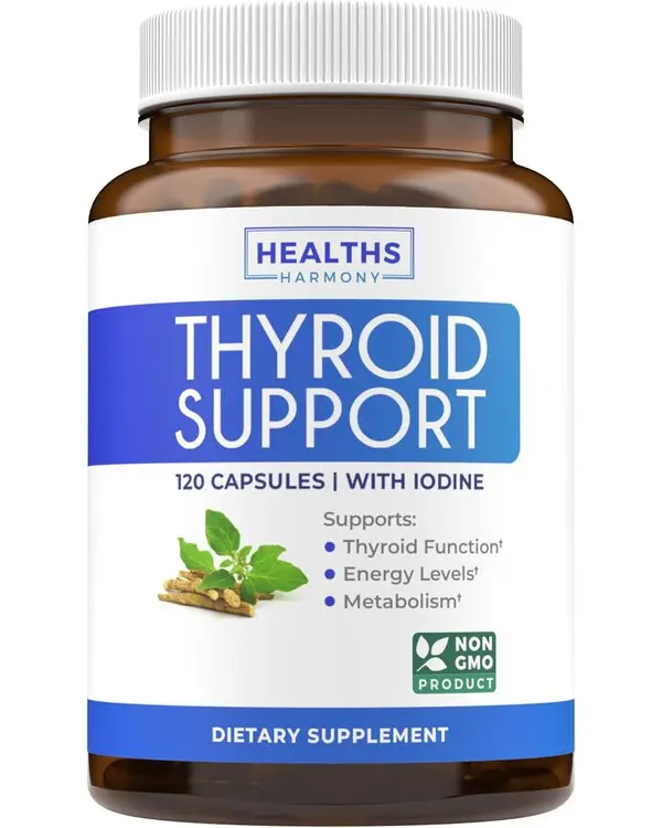 HEALTHS HARMONY Thyroid Support Capsules - No Color