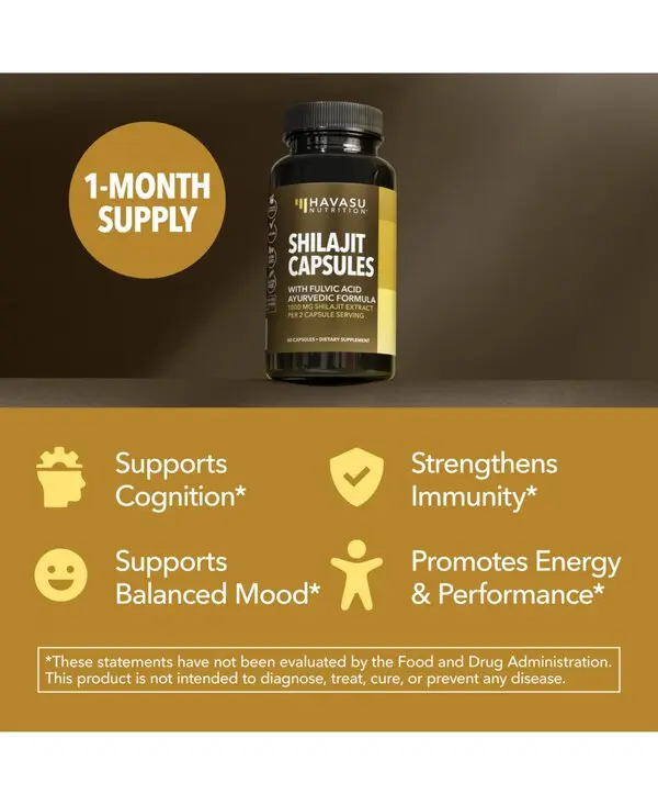 HAVASU NUTRITION Shilajit Capsules