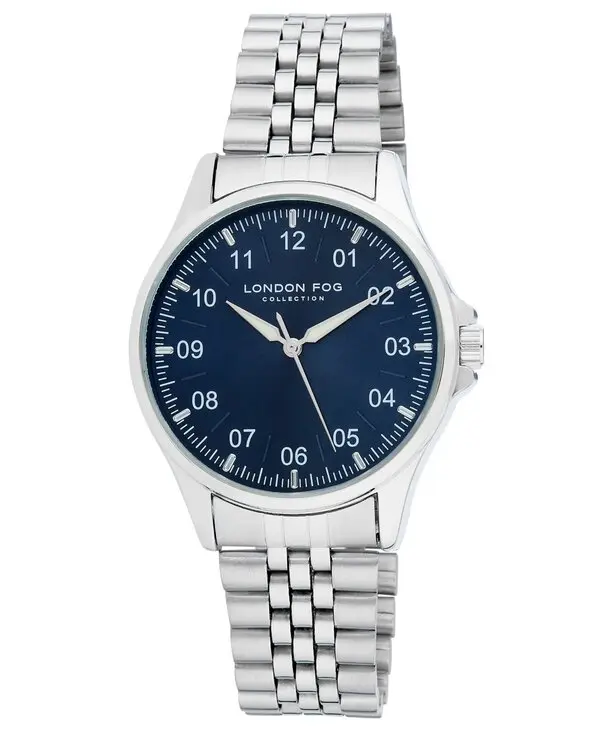 London Fog Quartz Alloy Watch - Blue