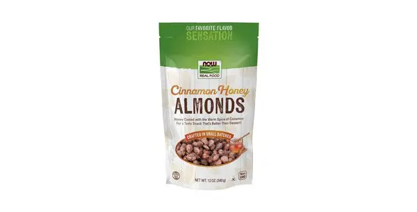 NOW FOODS Cinnamon Honey Almonds - No Color
