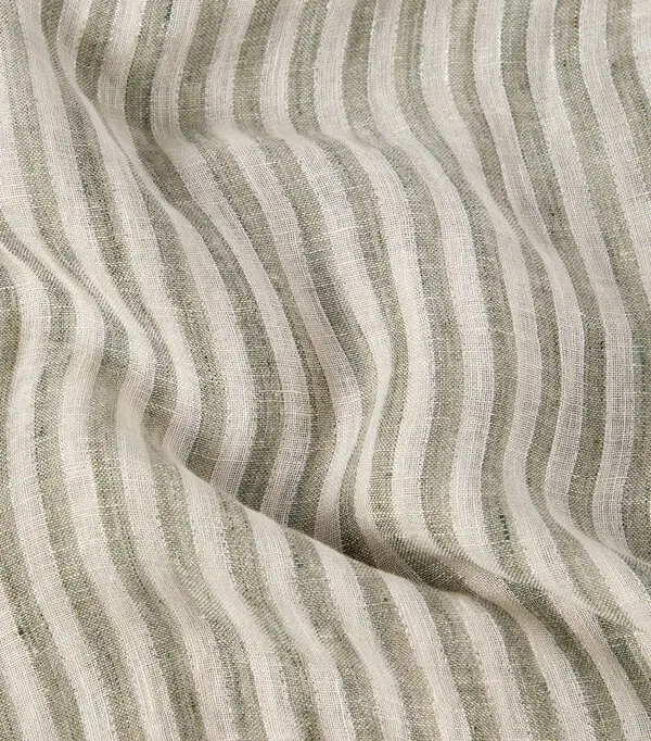 Brunello Cucinelli Linen-blend Stripe Scarf