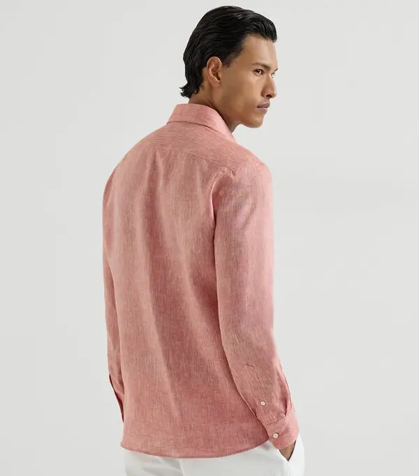 Brunello Cucinelli Linen Easy-fit Shirt