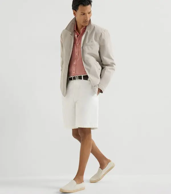 Brunello Cucinelli Linen Easy-fit Shirt