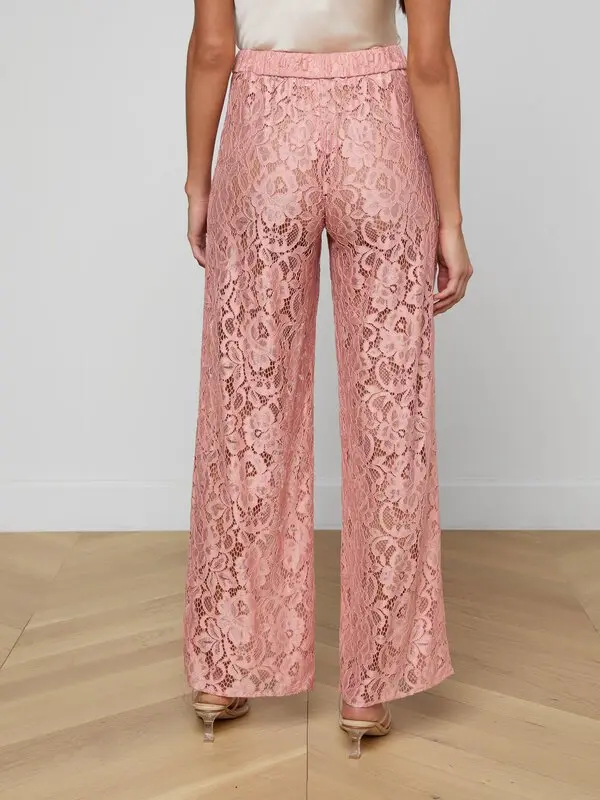 L'Agence Tavia Lace Trouser