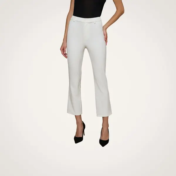 L'Agence Ketra Bootcut Trouser - White