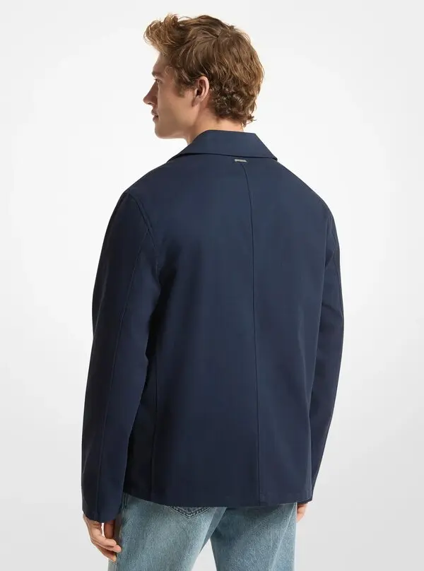 Michael Kors Cotton-and-linen Blend Chore Coat