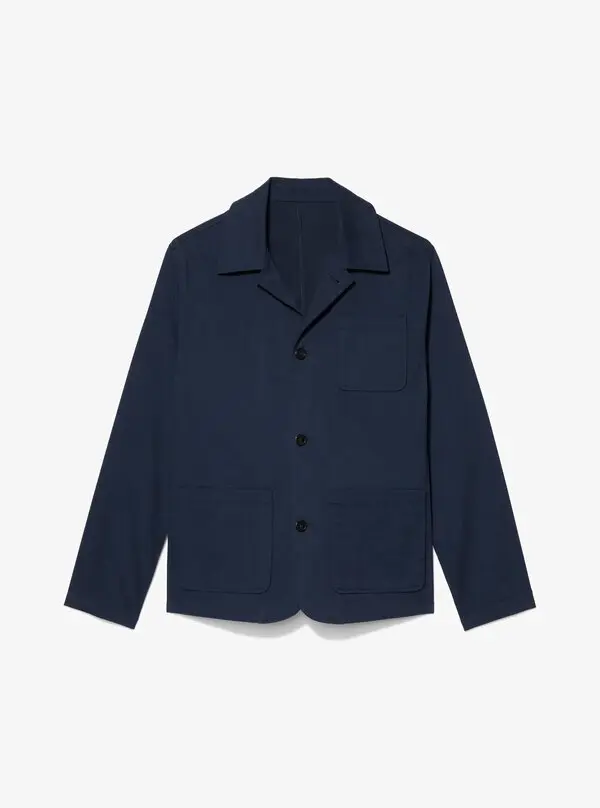 Michael Kors Cotton-and-linen Blend Chore Coat
