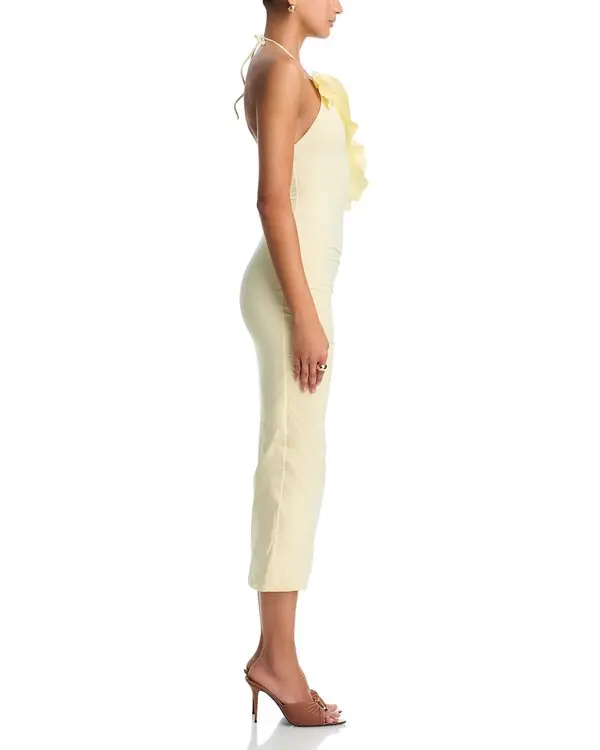 MAYGEL CORONEL Coralina Halter Midi Dress