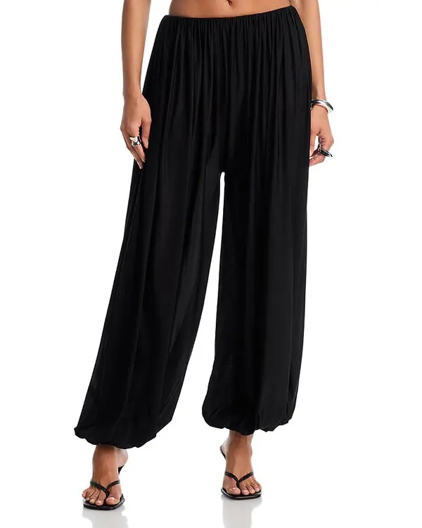 MAYGEL CORONEL Boveda Cover Up Pants - Black