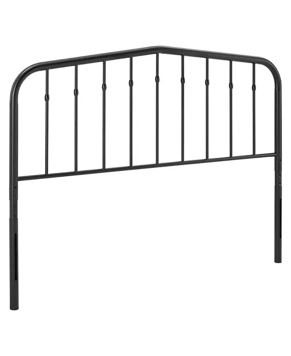 MODWAY Lennon Metal Headboard, Twin - Black