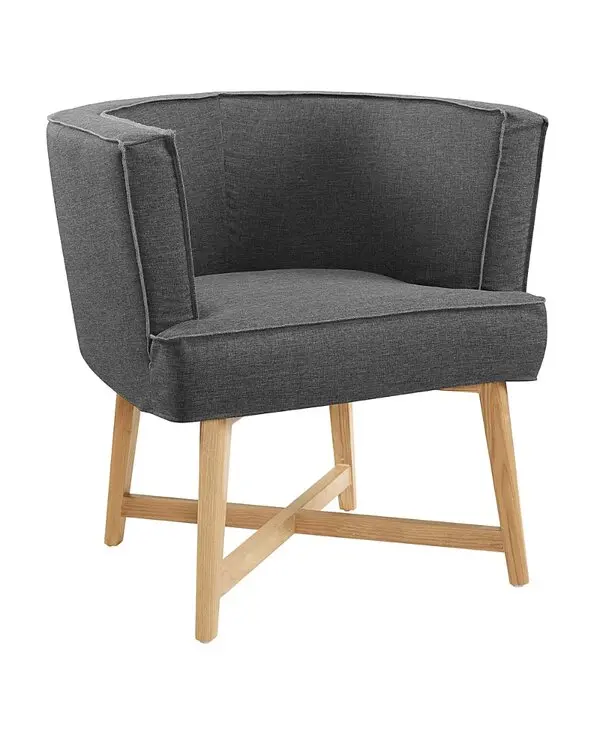 MODWAY Anders Upholstered Fabric Accent Chair