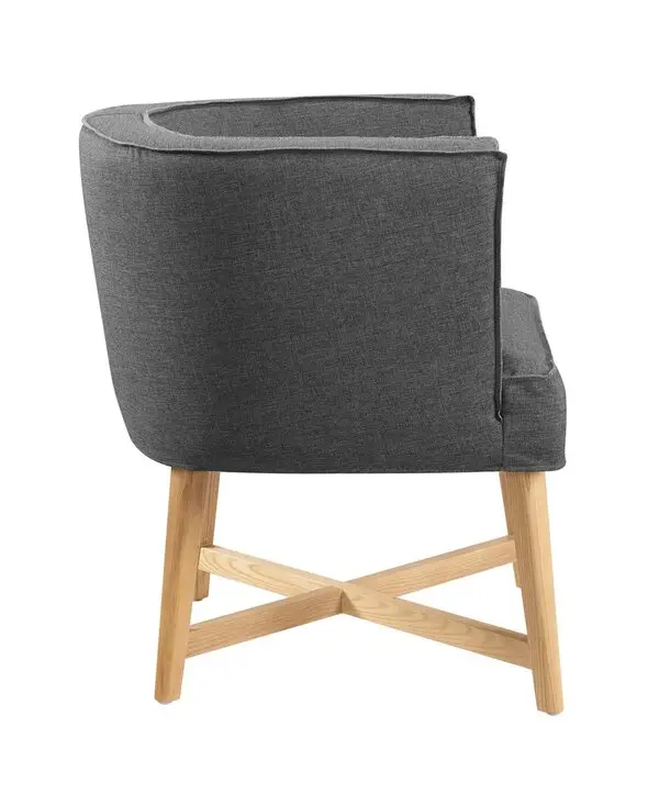 MODWAY Anders Upholstered Fabric Accent Chair
