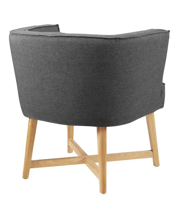 MODWAY Anders Upholstered Fabric Accent Chair