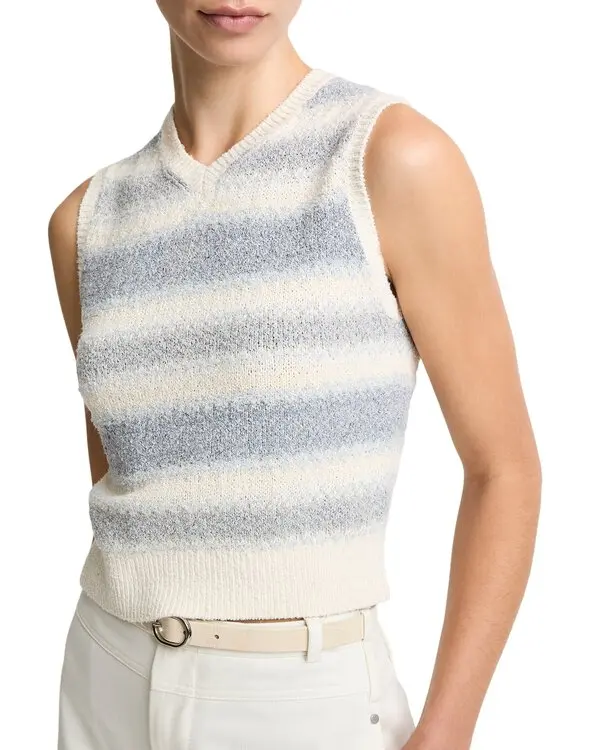 Vince Fair Isle Knit Vest
