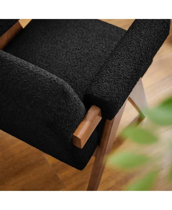 MODWAY Lyra Boucle Fabric Armchair