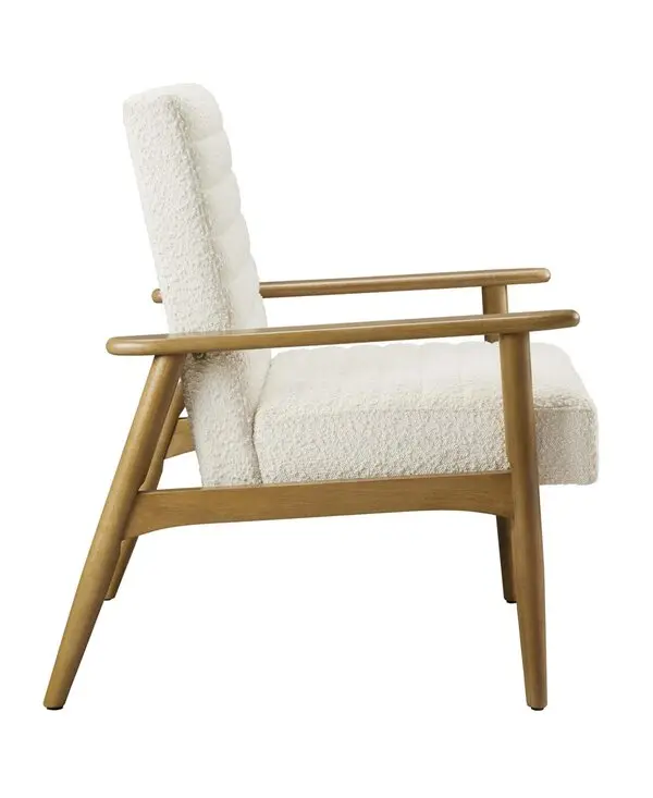 MODWAY Jensen Boucle Fabric Accent Chair