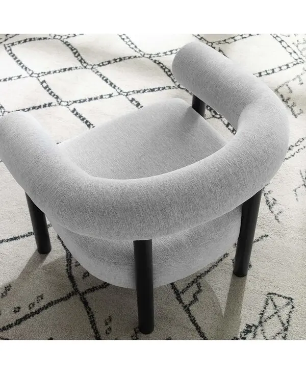 MODWAY Sable Upholstered Fabric Armchair