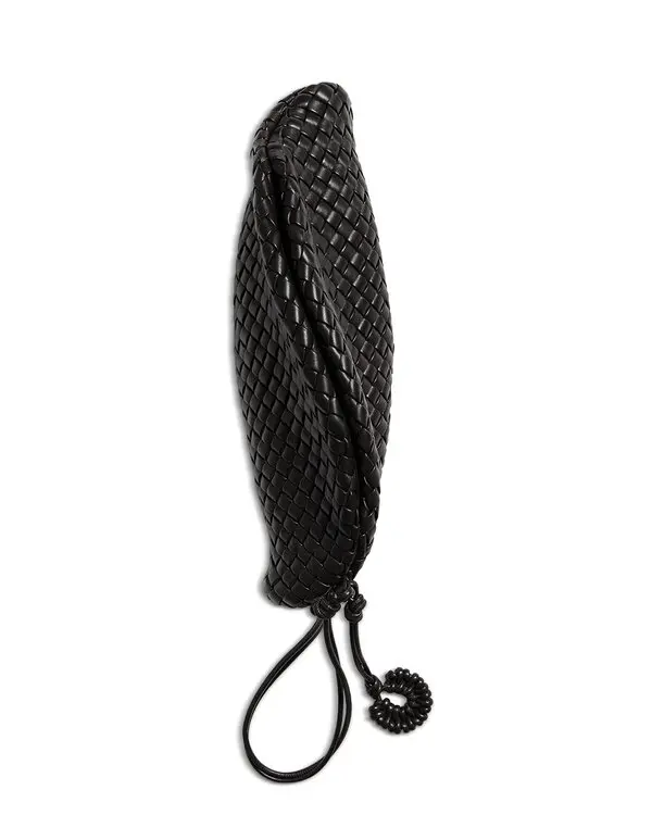 Bottega Veneta Intrecciato Nappa Leather Clutch - Espresso