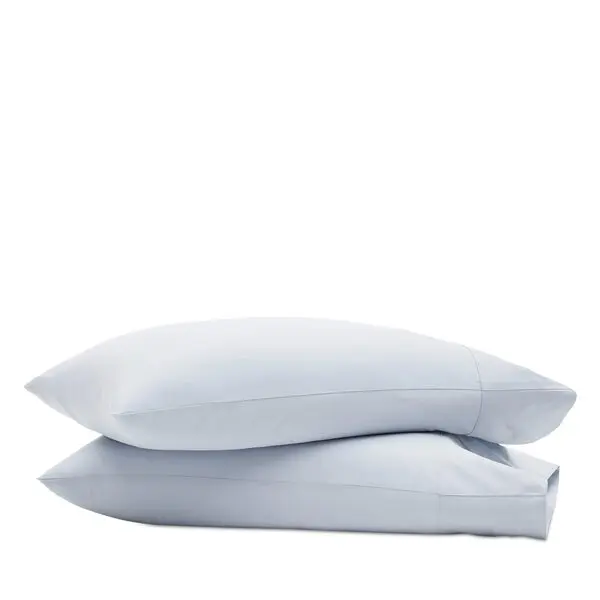 BOLL & BRANCH Percale Hemmed Sheet Set, Full - Hydrangea