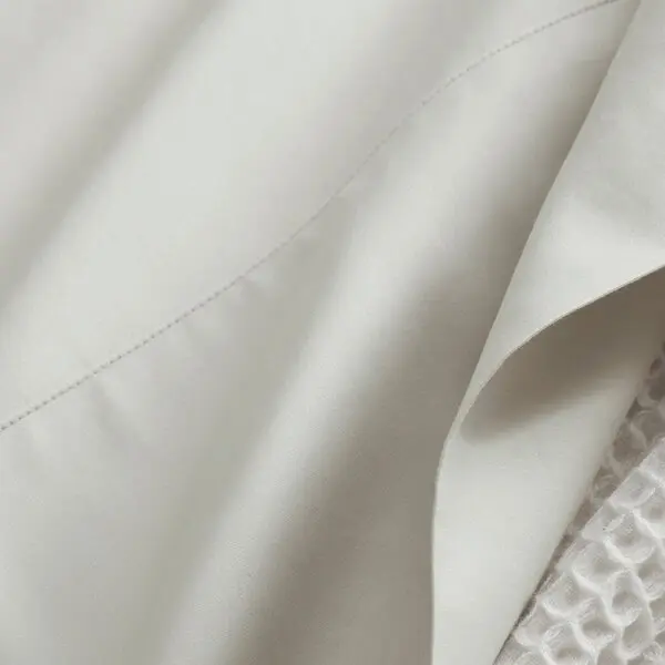 BOLL & BRANCH Percale Hemmed Sheet Set, Split King - Mist