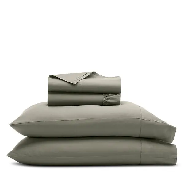 BOLL & BRANCH Percale Hemmed Sheet Set, Twin Xl - Juniper