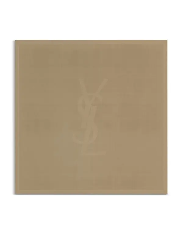 Saint Laurent Cassandre Square Scarf - Sand