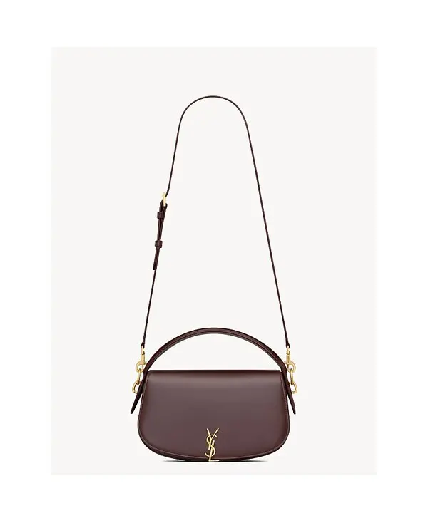 Saint Laurent Voltaire Handbag - Raisin