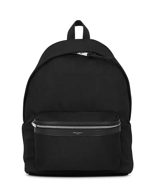 Saint Laurent City Backpack - Black