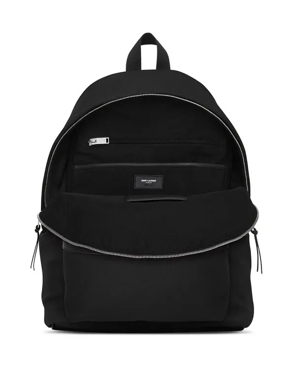 Saint Laurent City Backpack - Black