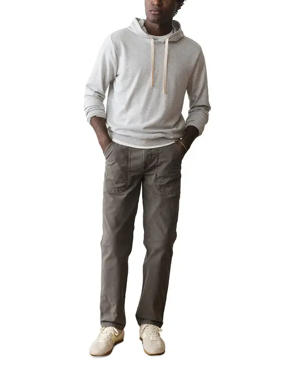 Marine Layer Pacifica Stretch Hoodie - Light Grey