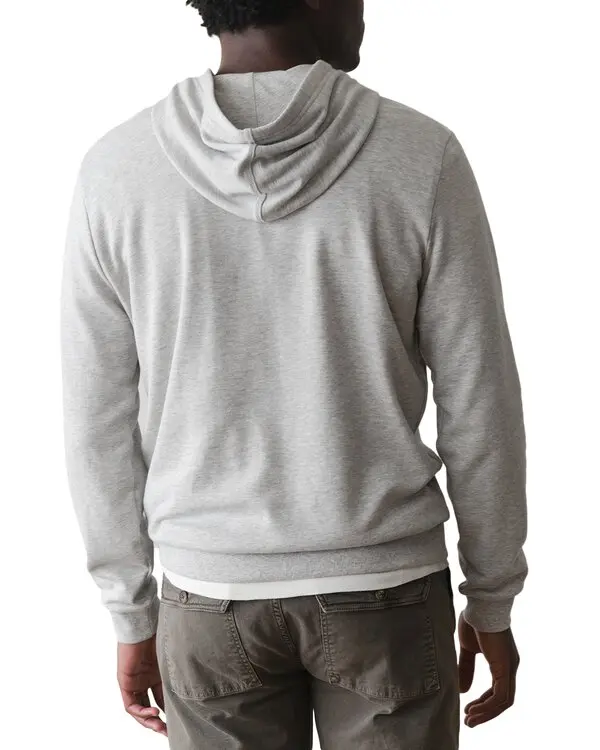 Marine Layer Pacifica Stretch Hoodie - Light Grey