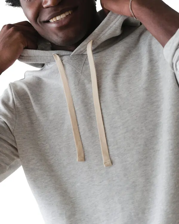 Marine Layer Pacifica Stretch Hoodie - Light Grey