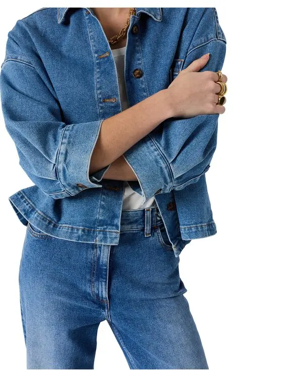 Gerard Darel Taena Denim Jacket