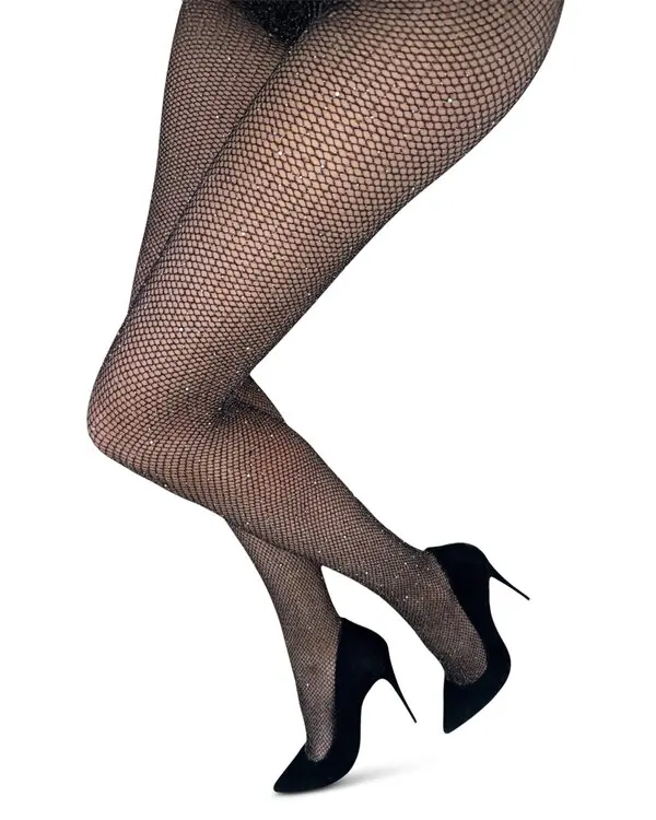 HIGH HEEL JUNGLE Crystal Mesh Tights
