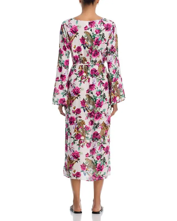 L'Agence Sara Maxi Dress Swim Cover-up - Multi