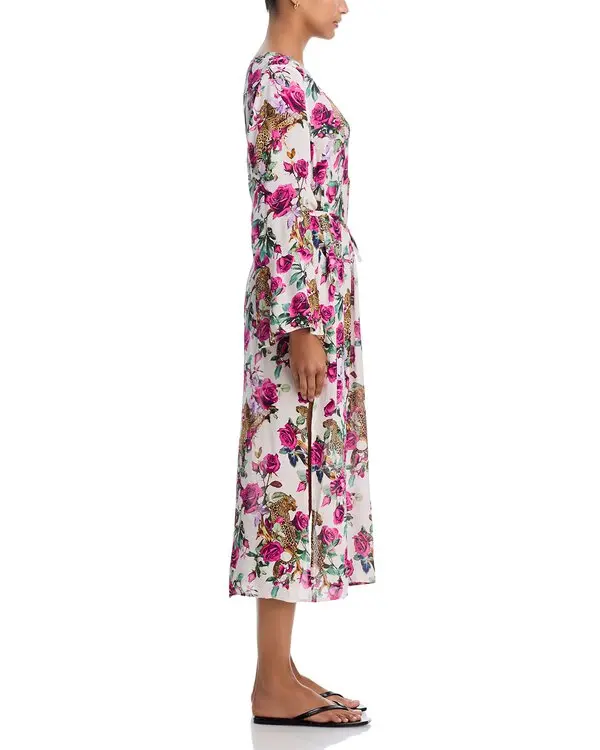 L'Agence Sara Maxi Dress Swim Cover-up - Multi