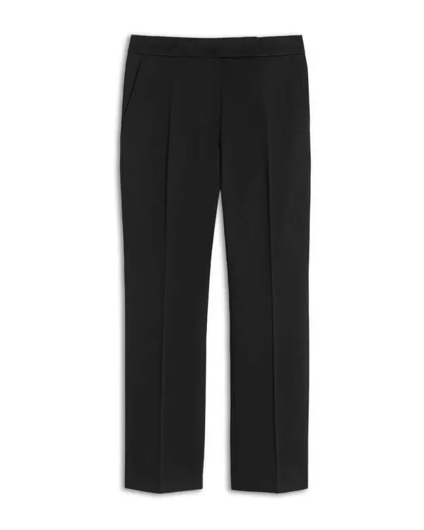 Max Mara Tailored Cotton Blend Trousers - Black